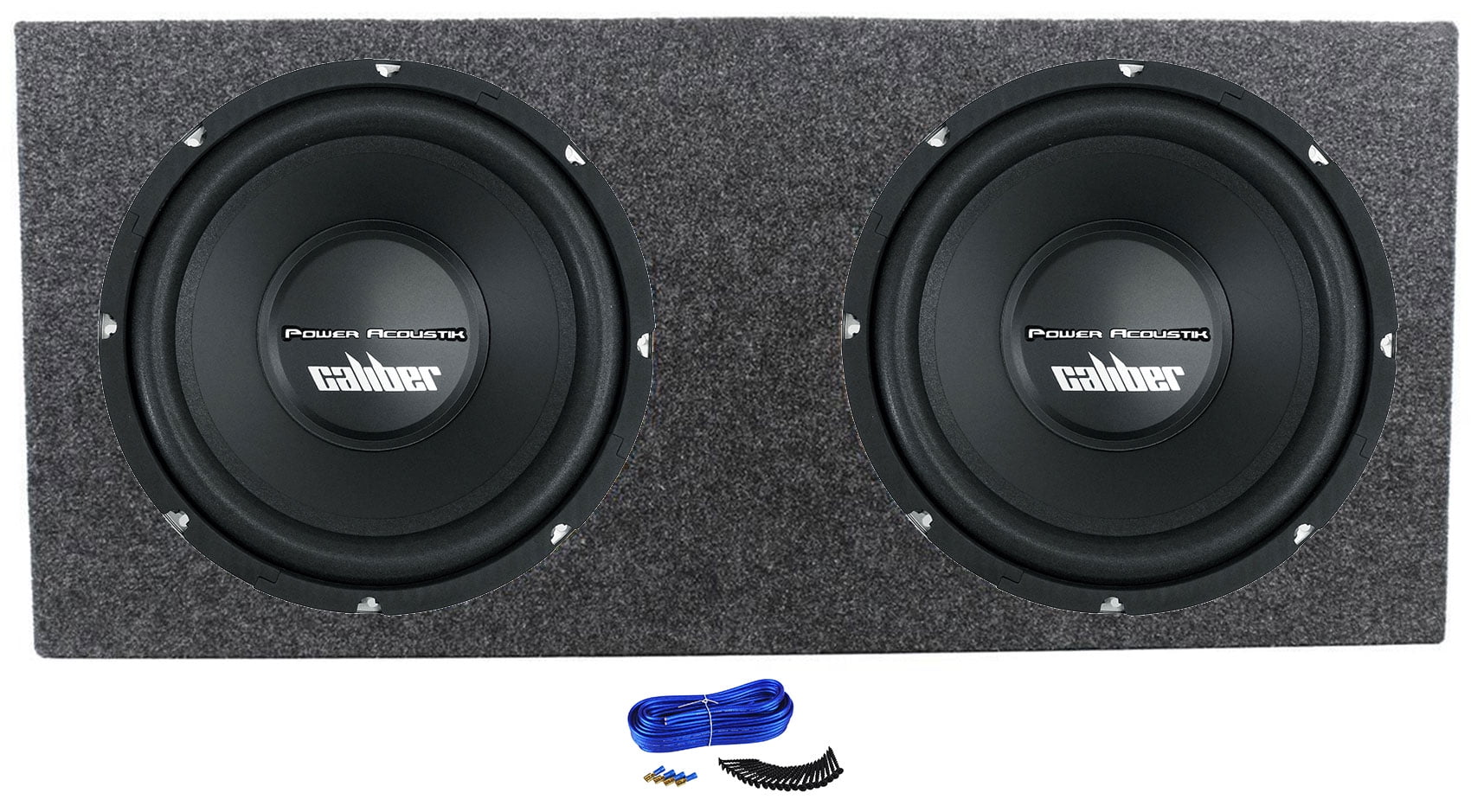 Power Acoustik CBW-124 12" Dual 1500W Car Subwoofers with Sealed Sub ...