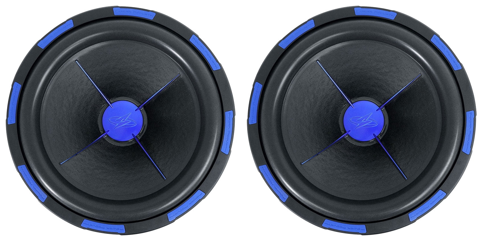 Power Acoustik MOFO-154X 15" 3000W Car Audio Subwoofers, DVC 4-Ohm Subs ...
