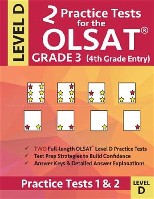 Pre-Owned 2 Practice Tests for the OLSAT Grade 3 (4th Grade Entry ...