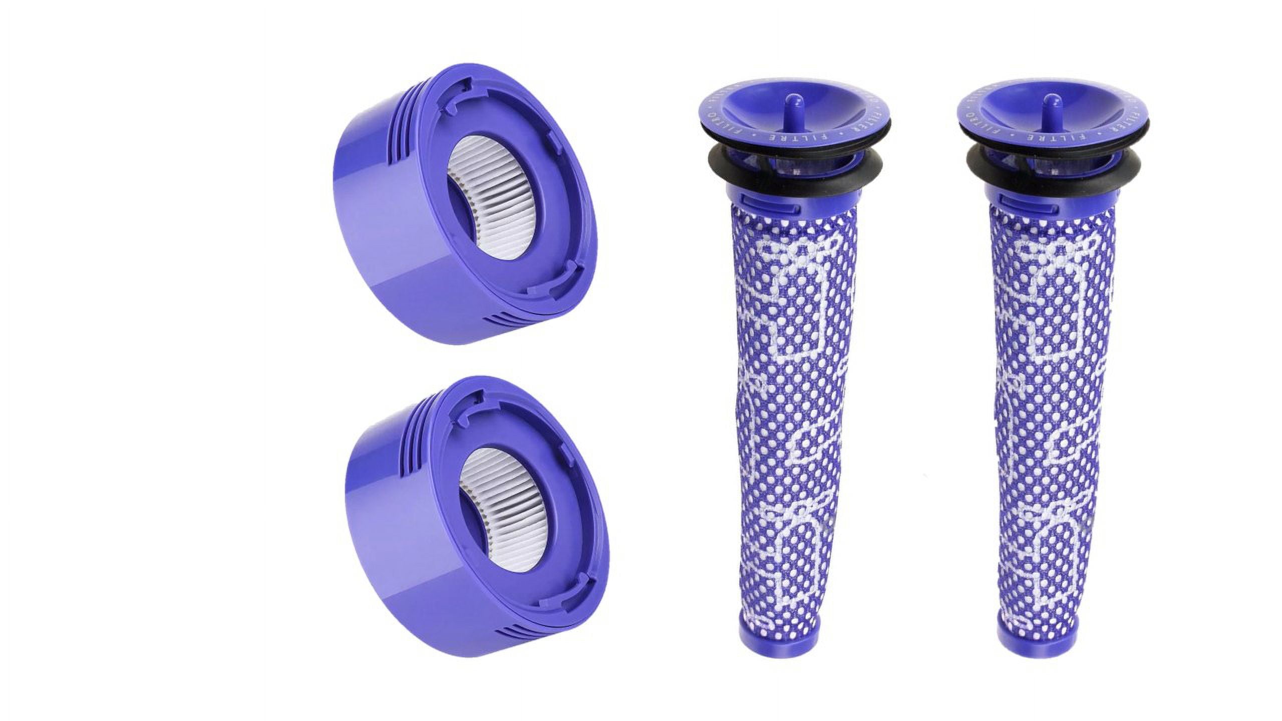 2 Pre Filters + 2 Hepa Filters to Fit Dyson V7 V8 Cordless Stick ...