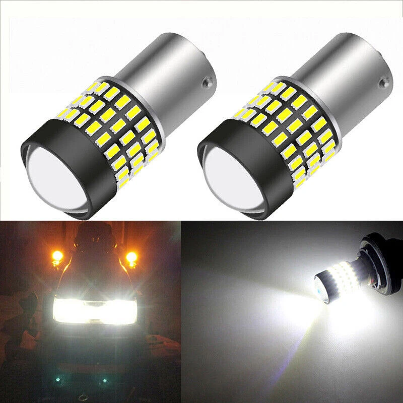 2 Premier Led Headlight Bulbs For Riding Lawn Mower Garden Tractor Snow ...