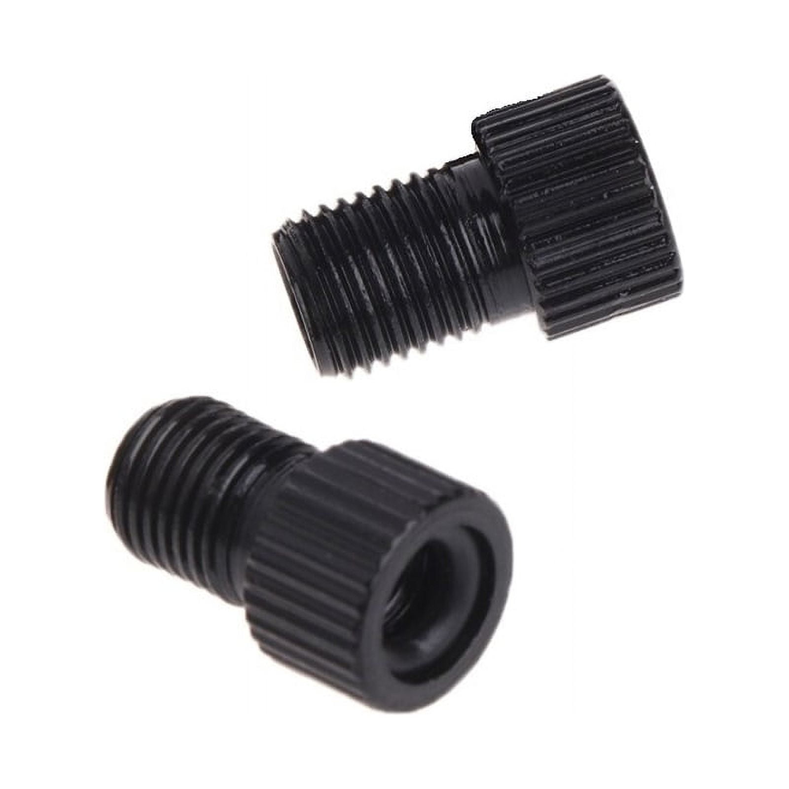 2 Presta-Schrader Valve Stem Air Converter Bike Tire Bicycle Adapter ...