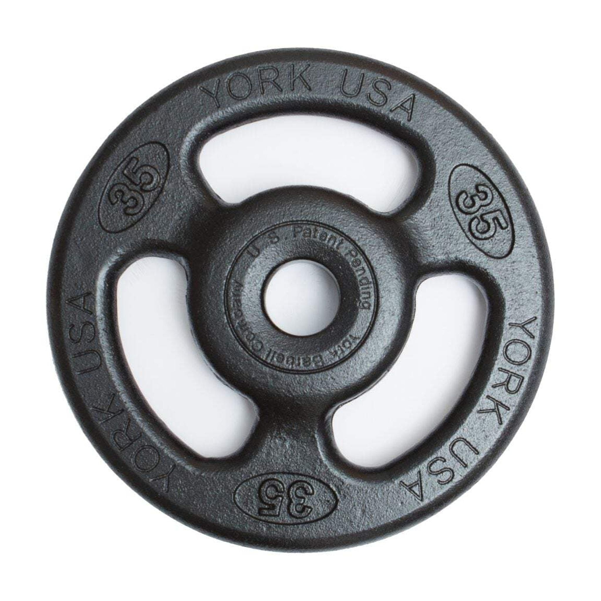 2″ Iso-Grip Steel Olympic Plate - Walmart.com