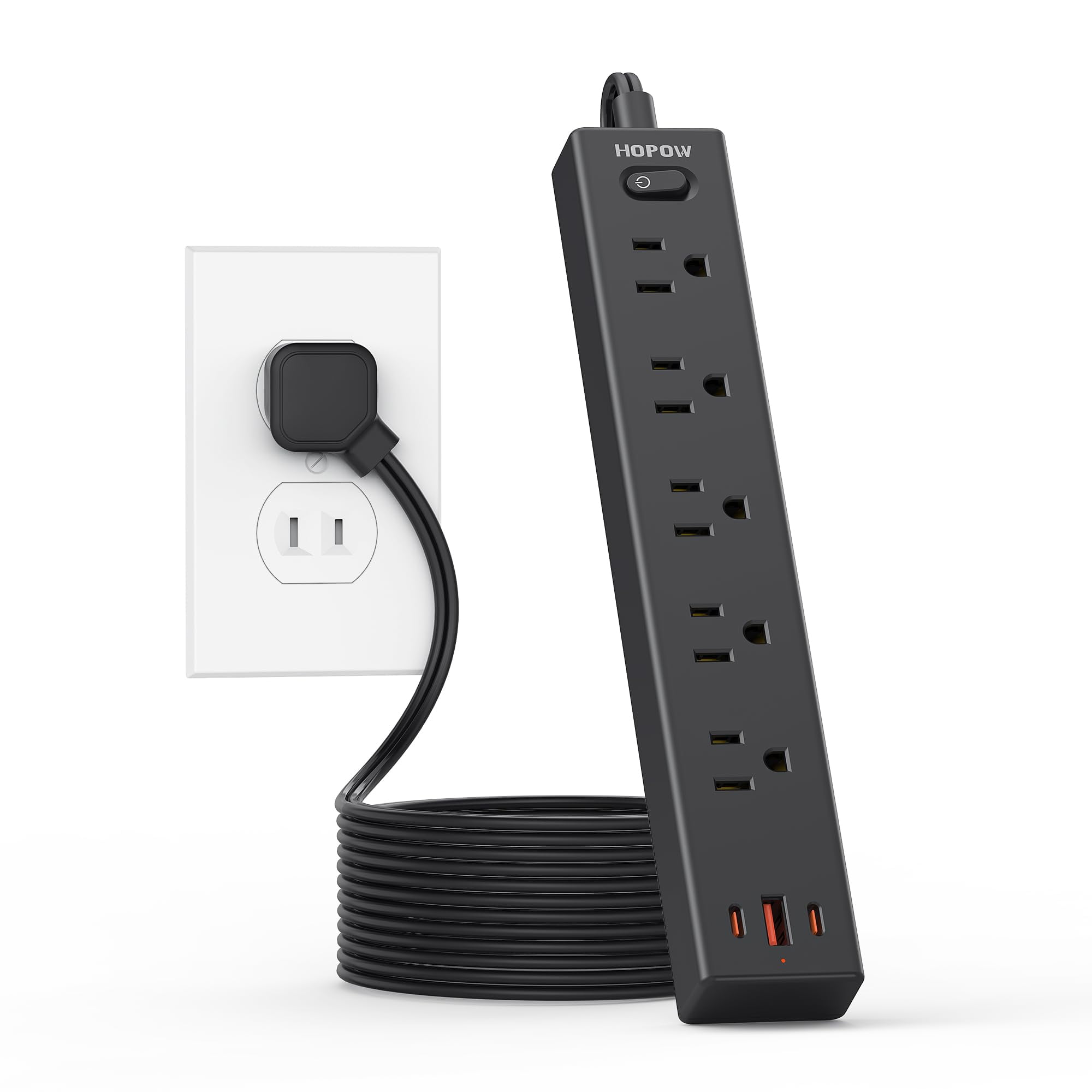 2 Prong Power Strip, 2 to 3 Prong Outlet Adapter with Polarized Plug ...