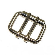Roller Buckle 2" Nickel Plated - Walmart.com