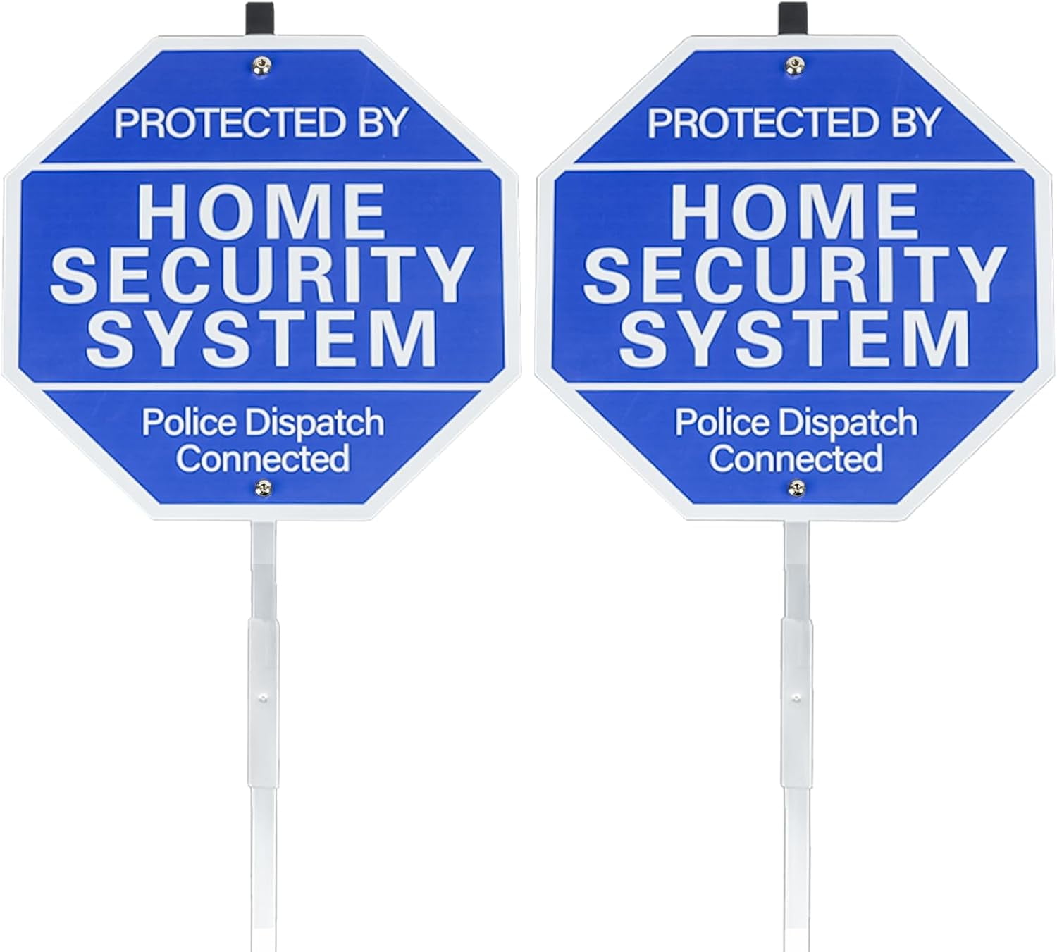 2- Protected By System Signs for Yard - Dispatch Connected Sign with ...