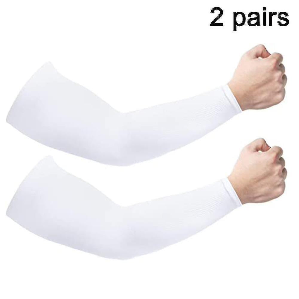 2 Ps Ing Arm Sleeves For Men Women, Uv Protective Upf 50, Cover Up ...