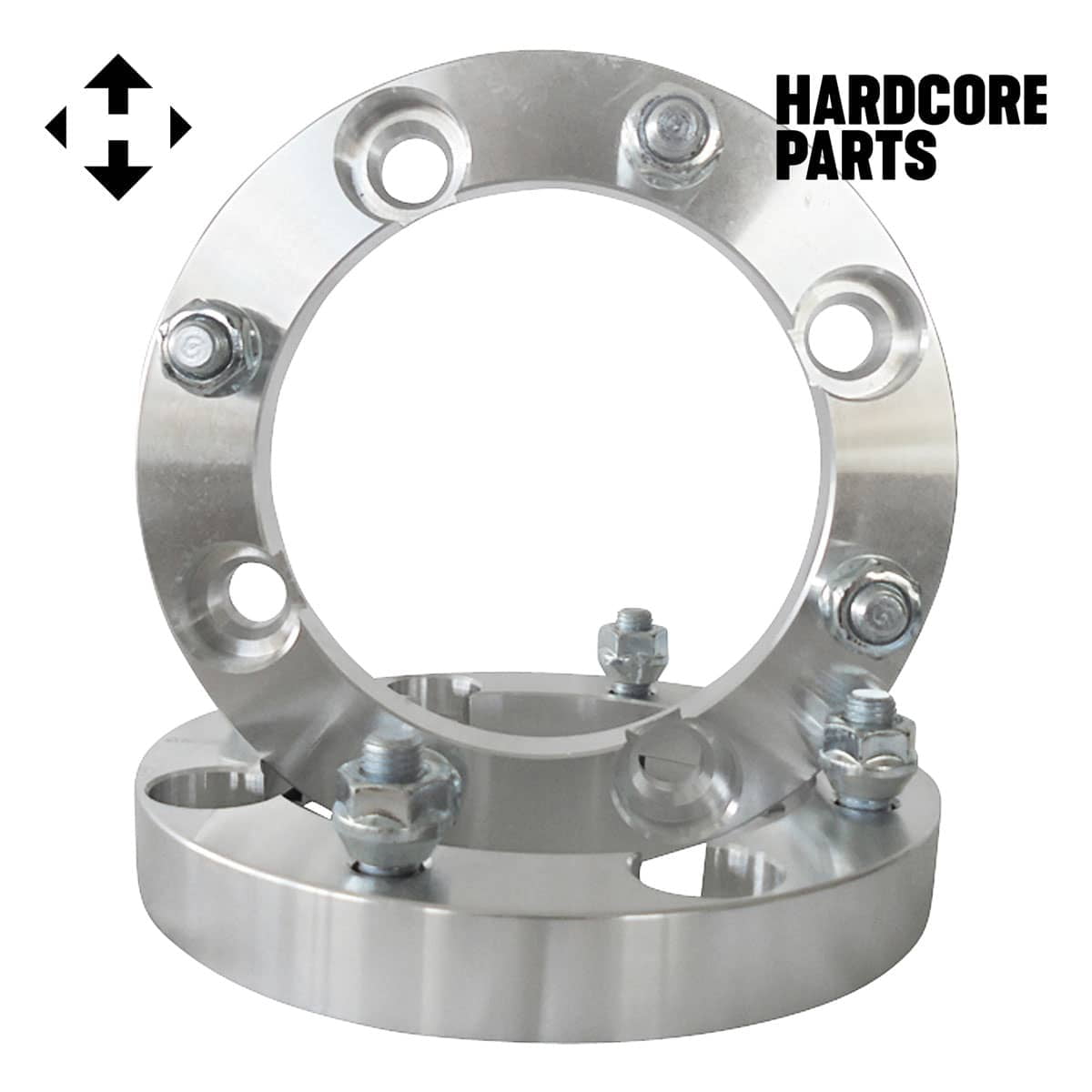 2 QTY ATV Wheel Spacers 2" (1 inch per side) fits all 4x156 bolt ...