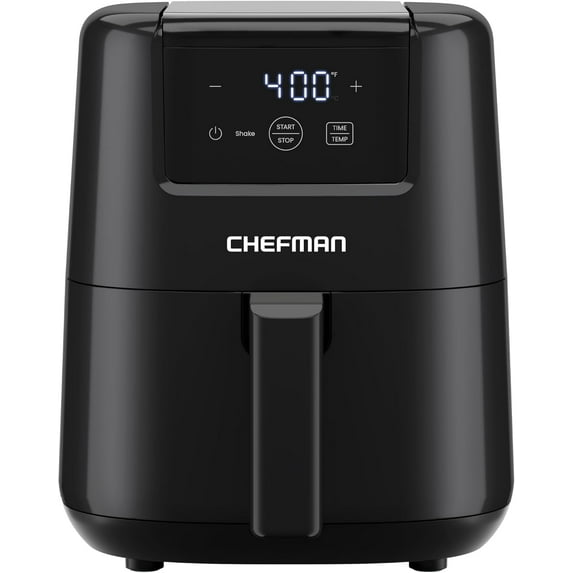 2 Qt Mini Air Fryer – Digital Space-Saving Compact Air Fryer with ...