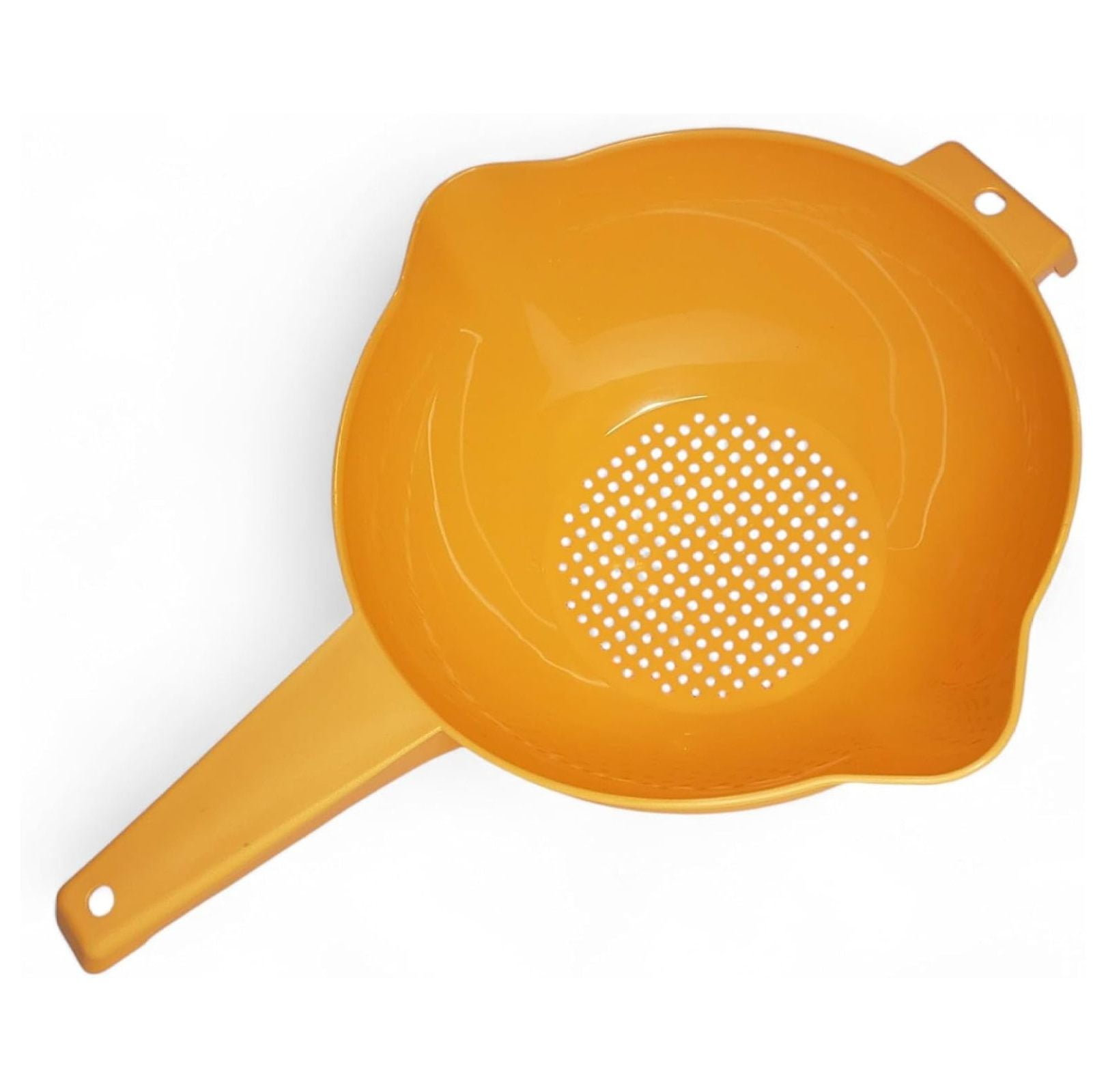 2 Quart Colander Strainer with Handle in Orange - Walmart.com