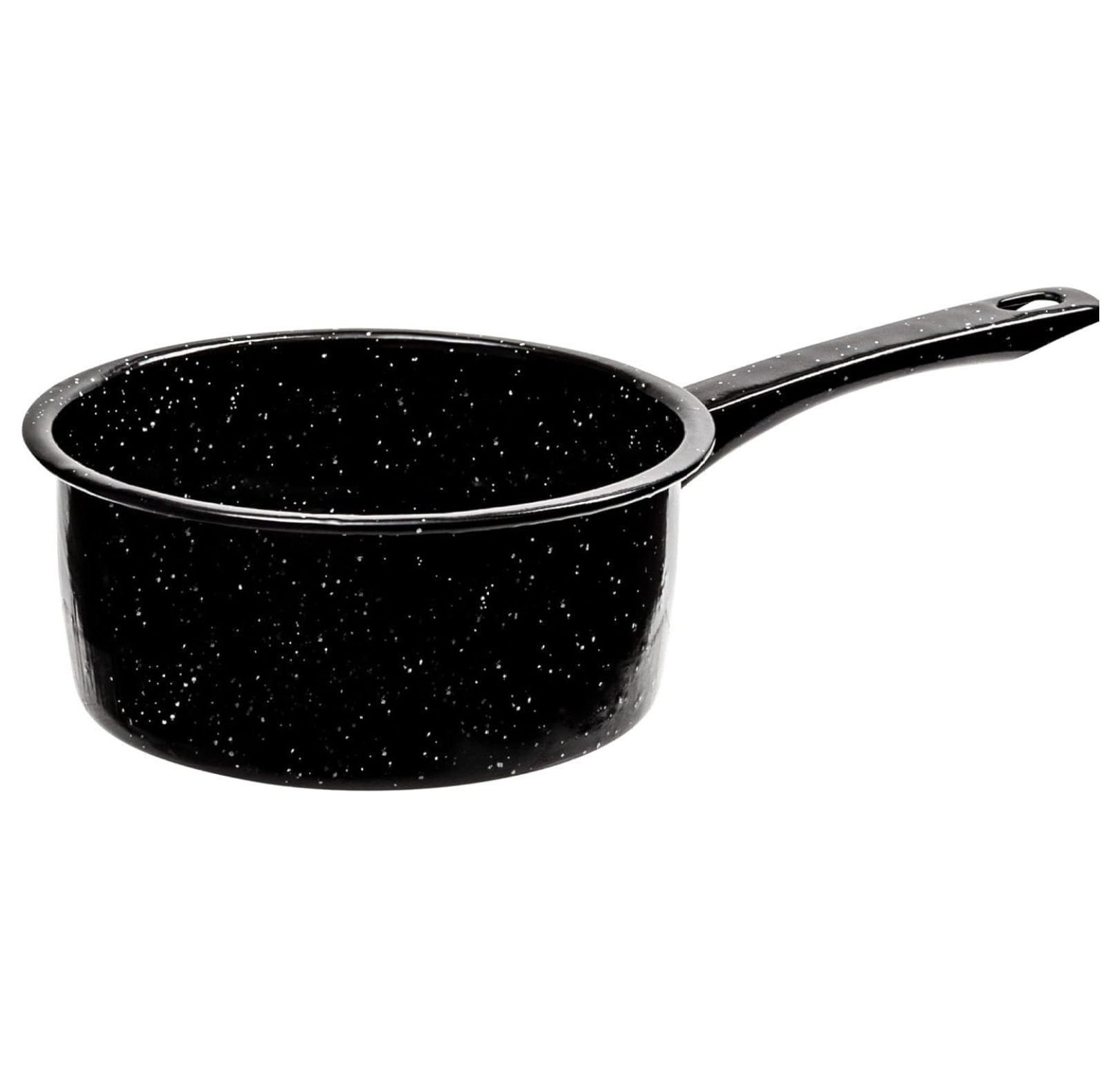 2 Quart Granite Saucepan, Naturally Nonstick Sauce Pots, Speckled ...