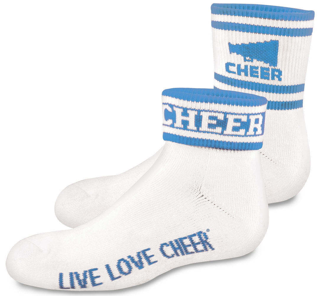 2" Quarter Sock With Meg, Cheer, & Stripe Columbia - Walmart.com