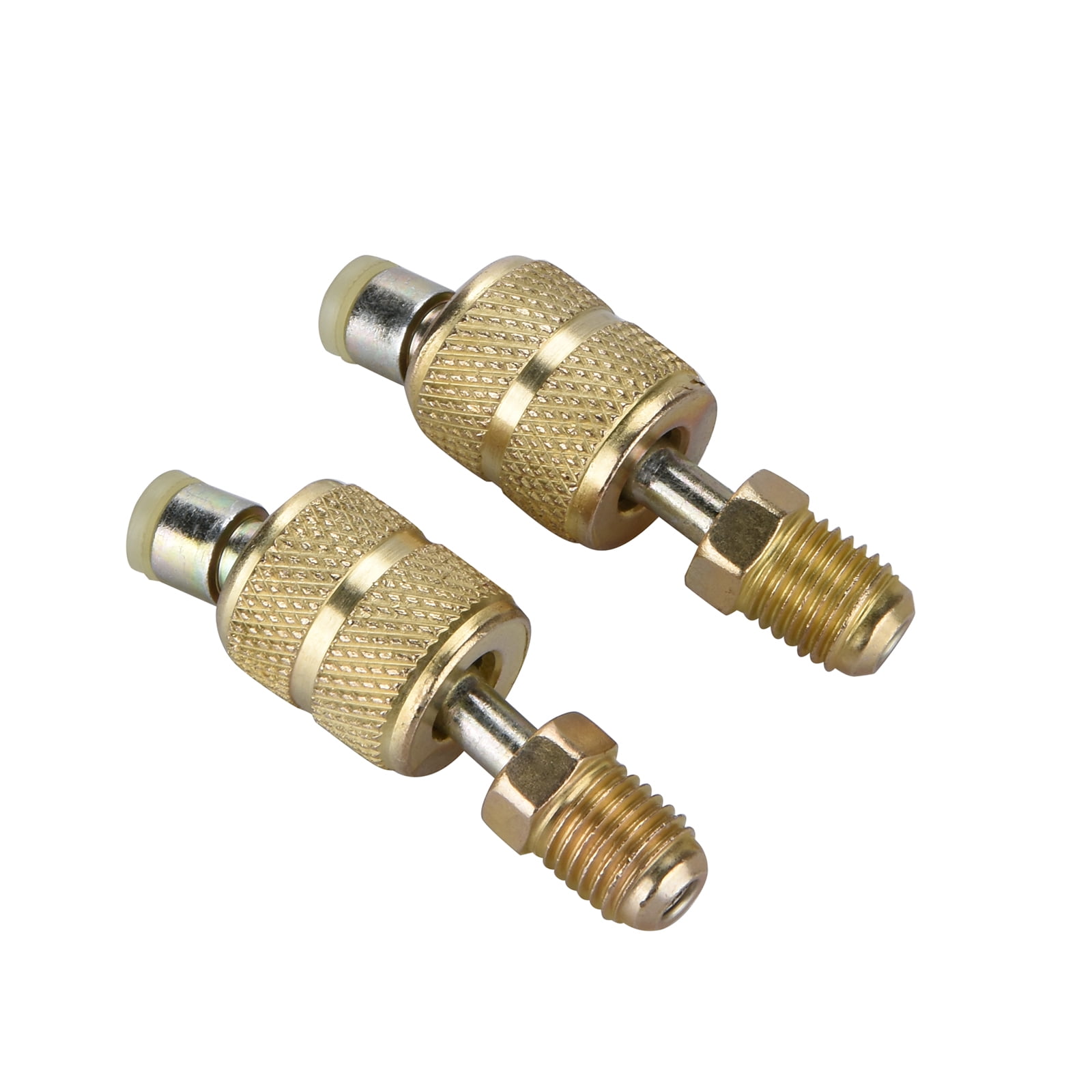 2* R410a Split Adapter Swivel Curve 5/16" Female 1/4" Male Charging ...