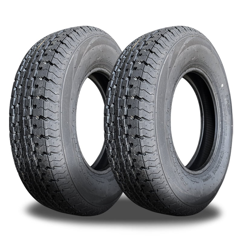 2 RBP Conveyor ST Semi Steel ST 205/75R15 107/102L Load D Trailer Tires ...
