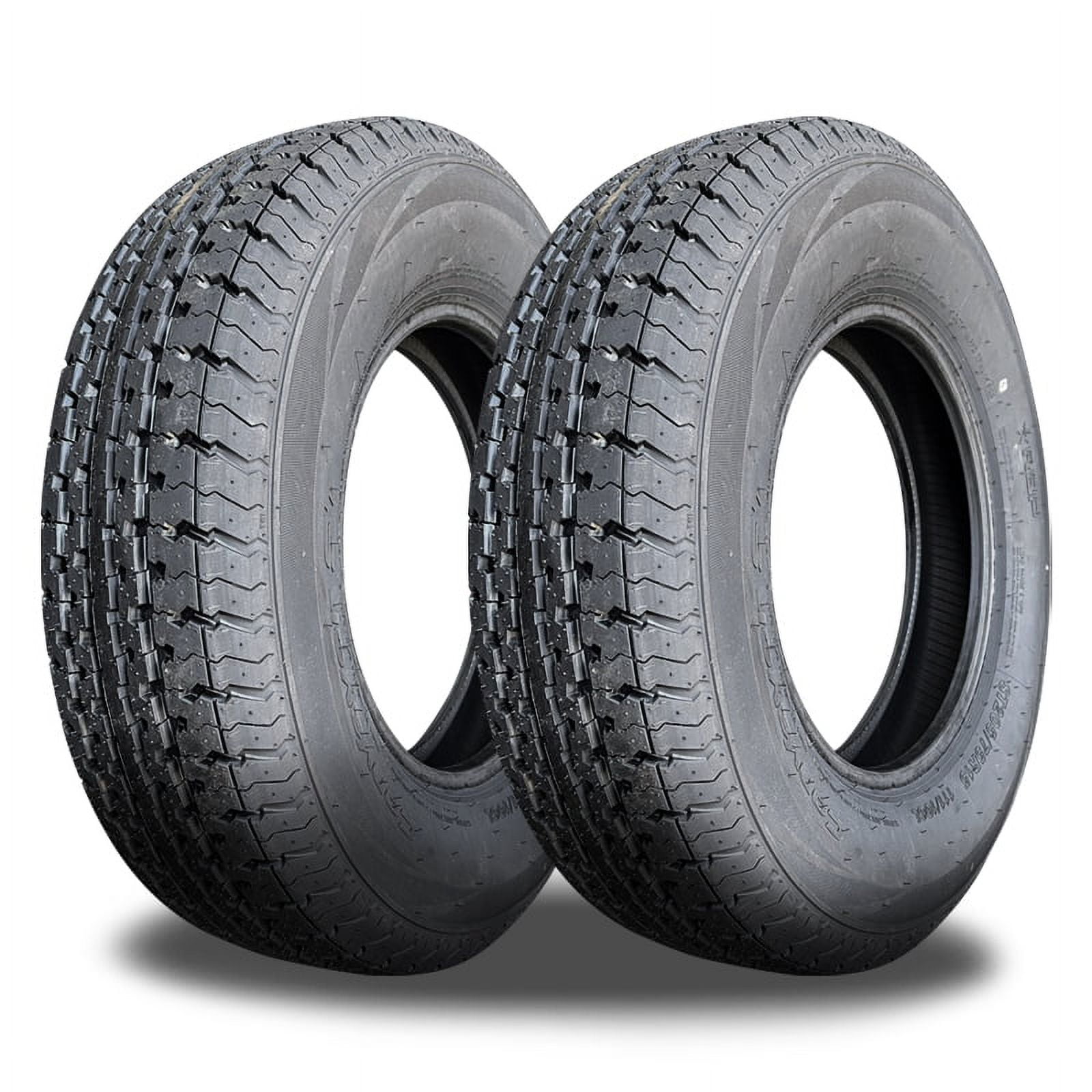 2 RBP Conveyor ST Semi Steel ST 235/85R16 125/121L Load E Trailer Tires ...