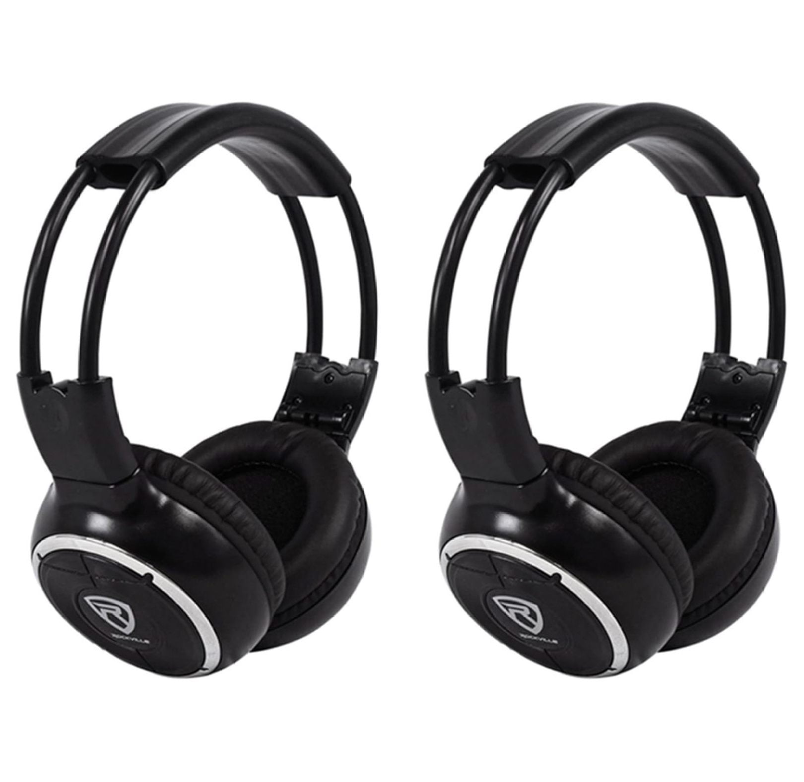 (2) RFH3 Wireless Infrared IR Car Headphones for Any Car Monitor ...
