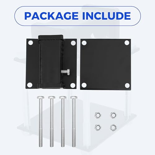 2" RV Bumper Adaptor Square Bumper Receiver Adapter for Bike Cargo ...