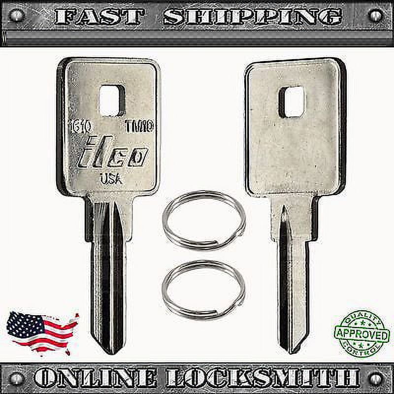 2 RV Keys - Trimark TM10 / 1610 / TRM-9D - Recreational Vehicle Keys ...