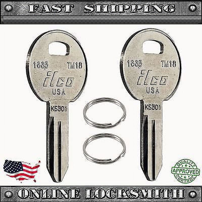 2 RV Keys - Trimark TM18 / 1665 / TRM-15D - Recreational Vehicle Keys ...