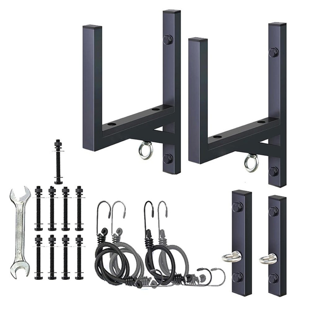 2 Rack Side Mount Ladder Rack For Trailers, 300 Lbs Capacity, Easy ...