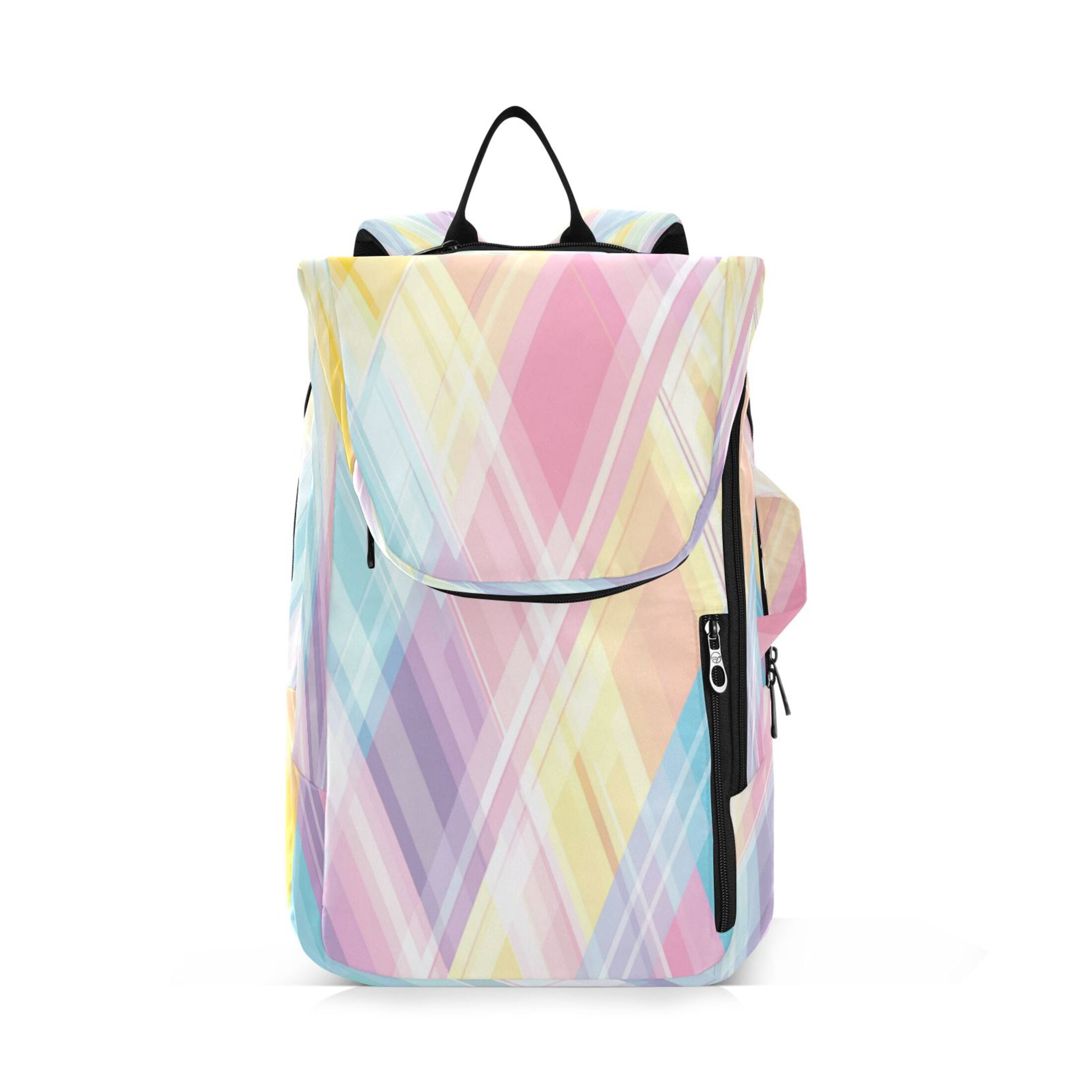 2 Racquet Holder Tennis Backpack Tennis Racket Covers Gym Bags Pastel ...