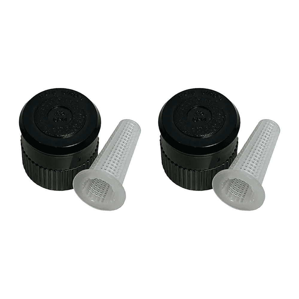 (2) Rain Bird 1402 Pressure Compensating Trickle Bubbler .50 GPM Full ...