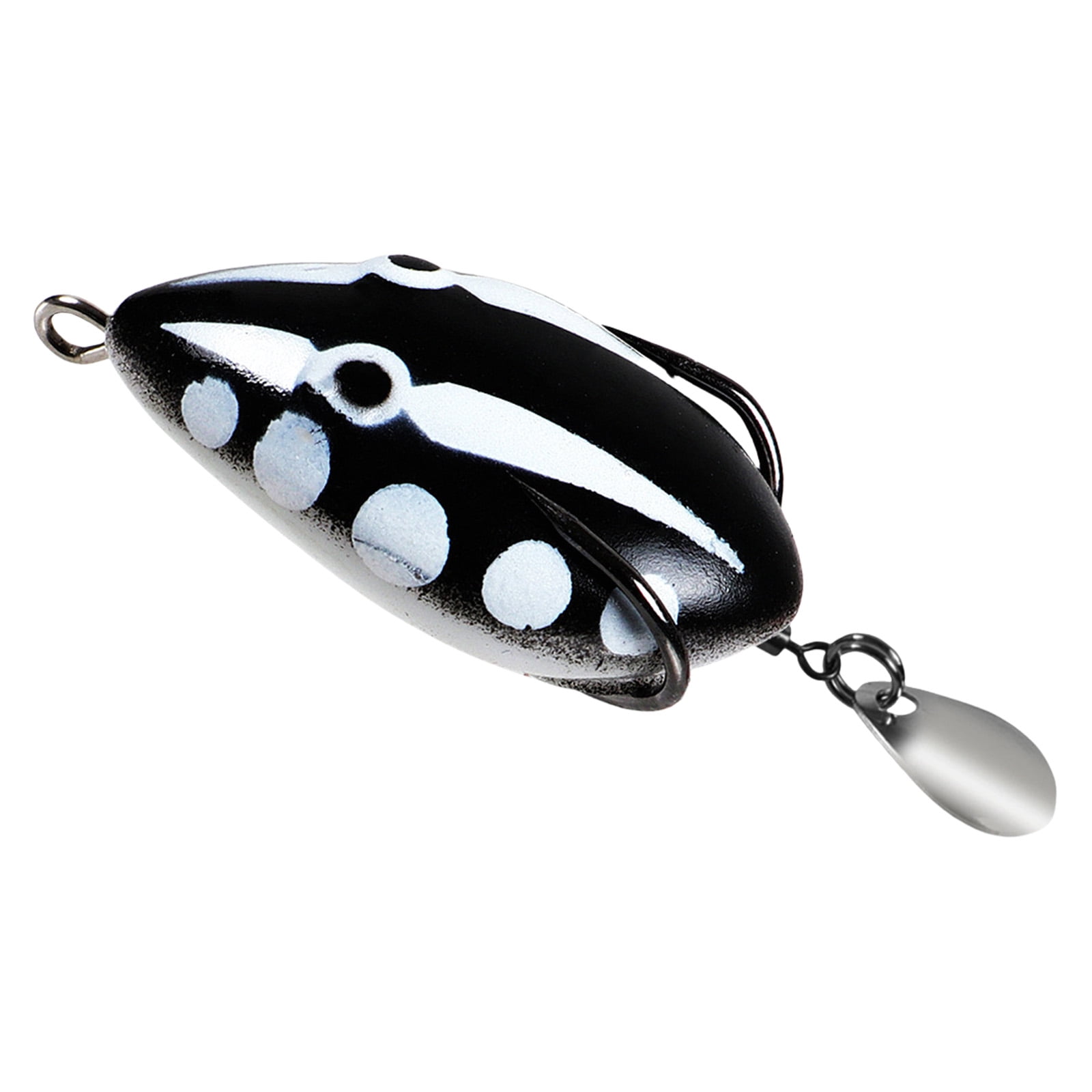 2. Realistic Soft Fish Lures 4CM Topwater Hooked Artificial Crankbait ...