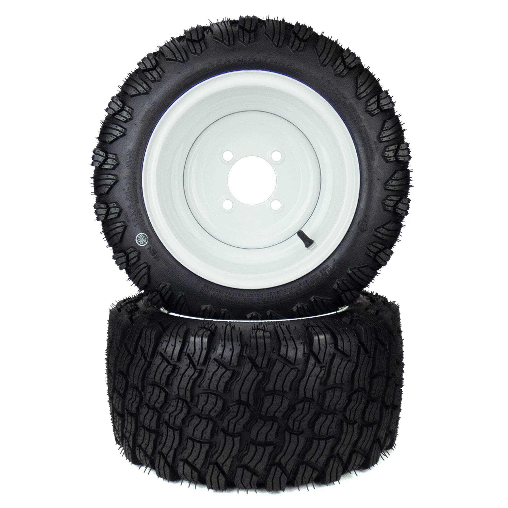 (2) Reaper Turf Tire Assemblies 18x8.50-10 Fits Walker S B C D T 5075-3 ...