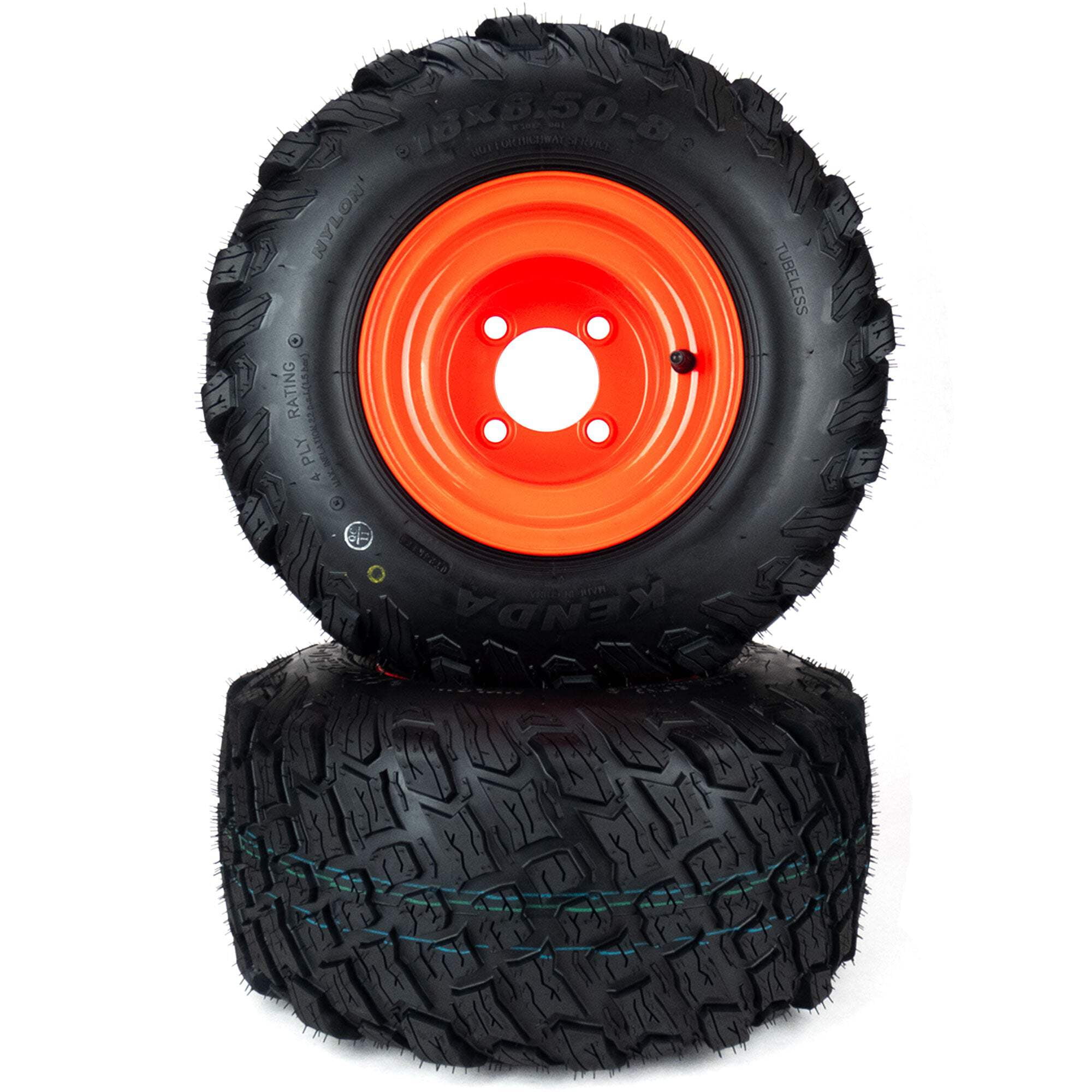 (2) Reaper Turf Tire Assemblies 18x8.50-8 Fits Bad Boy MZ 42" 022-2050-17 - Walmart.com