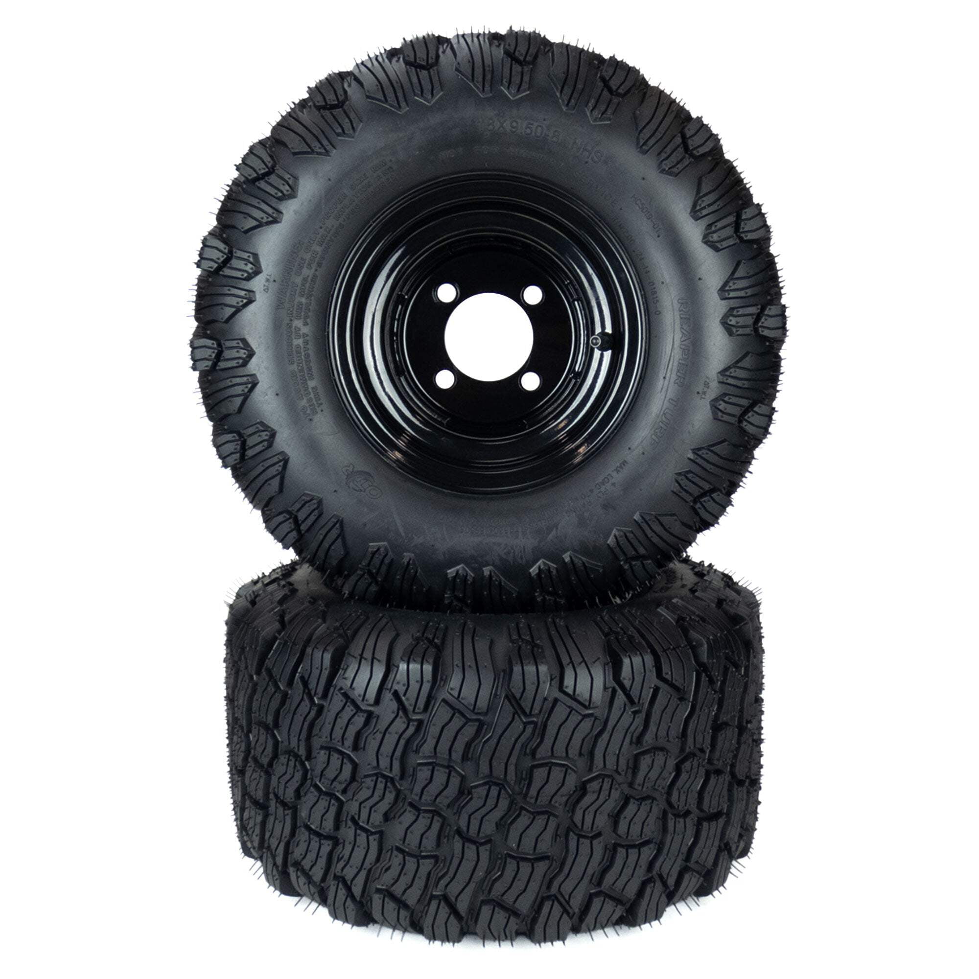 (2) Reaper Turf Tire Assemblies 18x9.50-8 Bad Boy MZ Magnum 48" 54" 022 ...