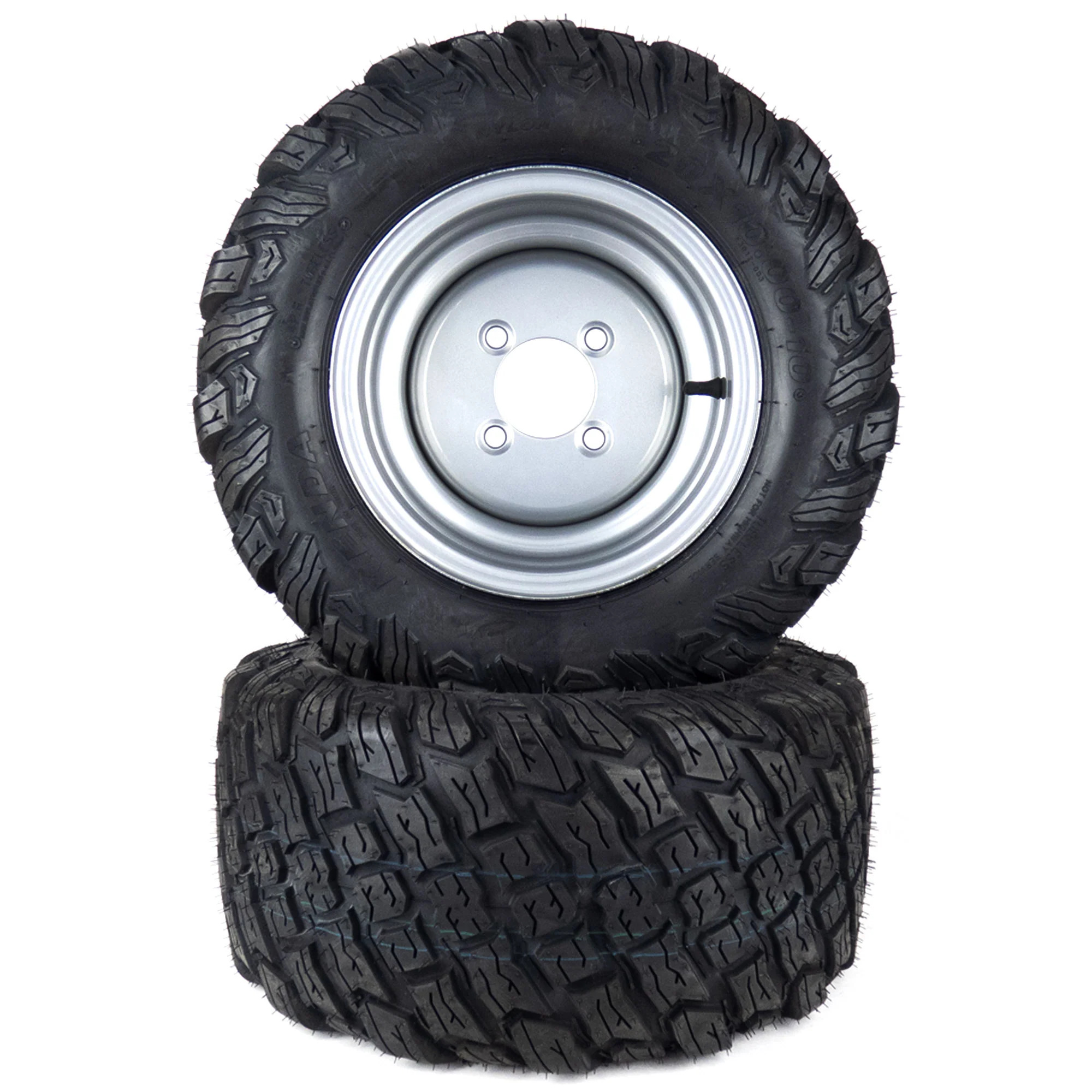 (2) Reaper Turf Tire Assemblies 20x10.00-10 Fits Hustler TRIMSTAR 54 ...