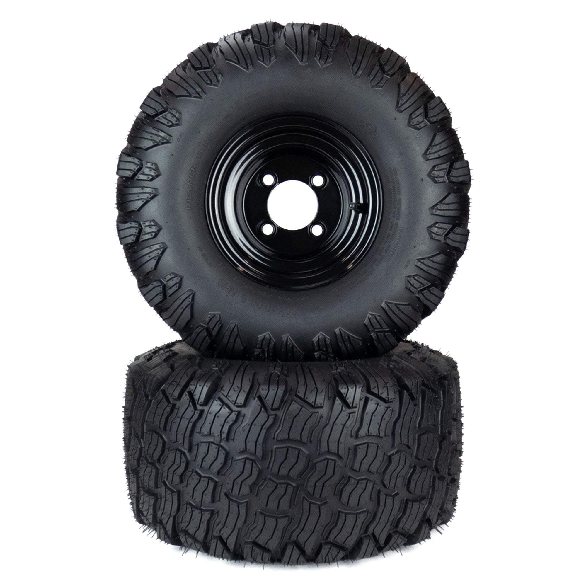 (2) Reaper Turf Tire Assemblies 20x10.00-8 Fits Cub Cadet ZT1 50" 54 ...
