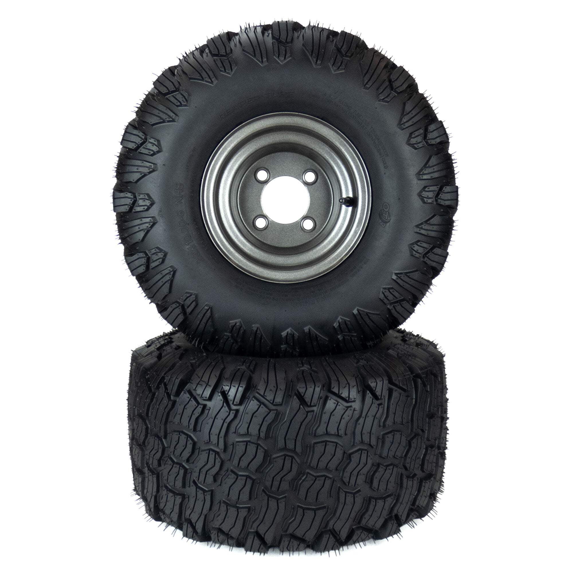 (2) Reaper Turf Tire Assemblies 20x10.00-8 Fits Gravely ZTX 52" 60 ...
