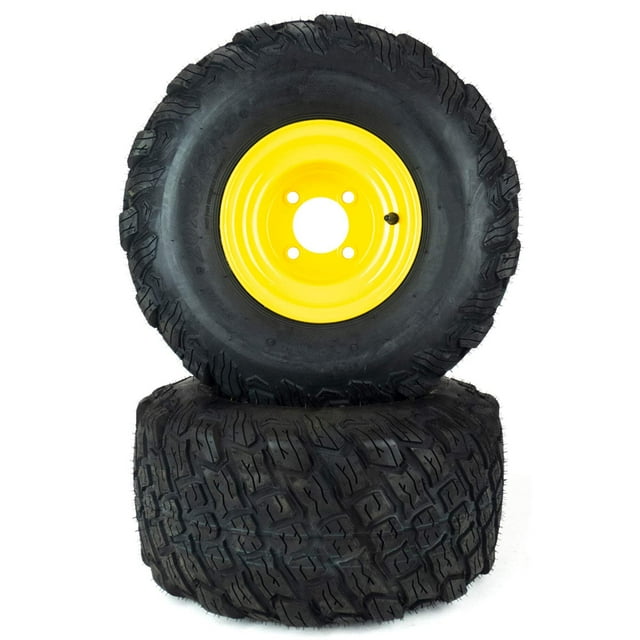 (2) Reaper Turf Tire Assemblies 20x10.00-8 Fits John Deere ZTrak ...