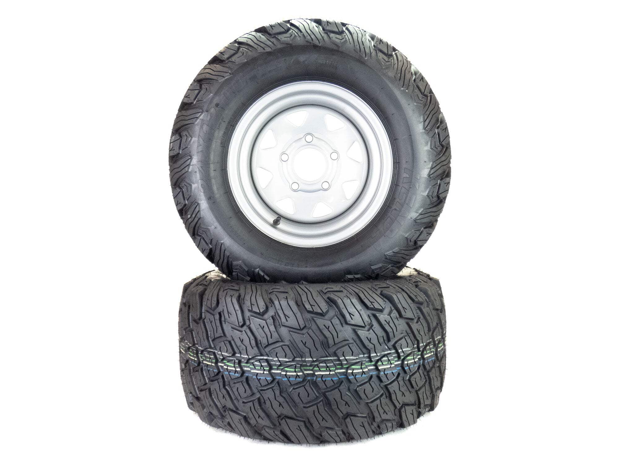 (2) Reaper Turf Tire Assemblies 24x12.00-12 Fits Hustler Super Z 60" 606968 - Walmart.com