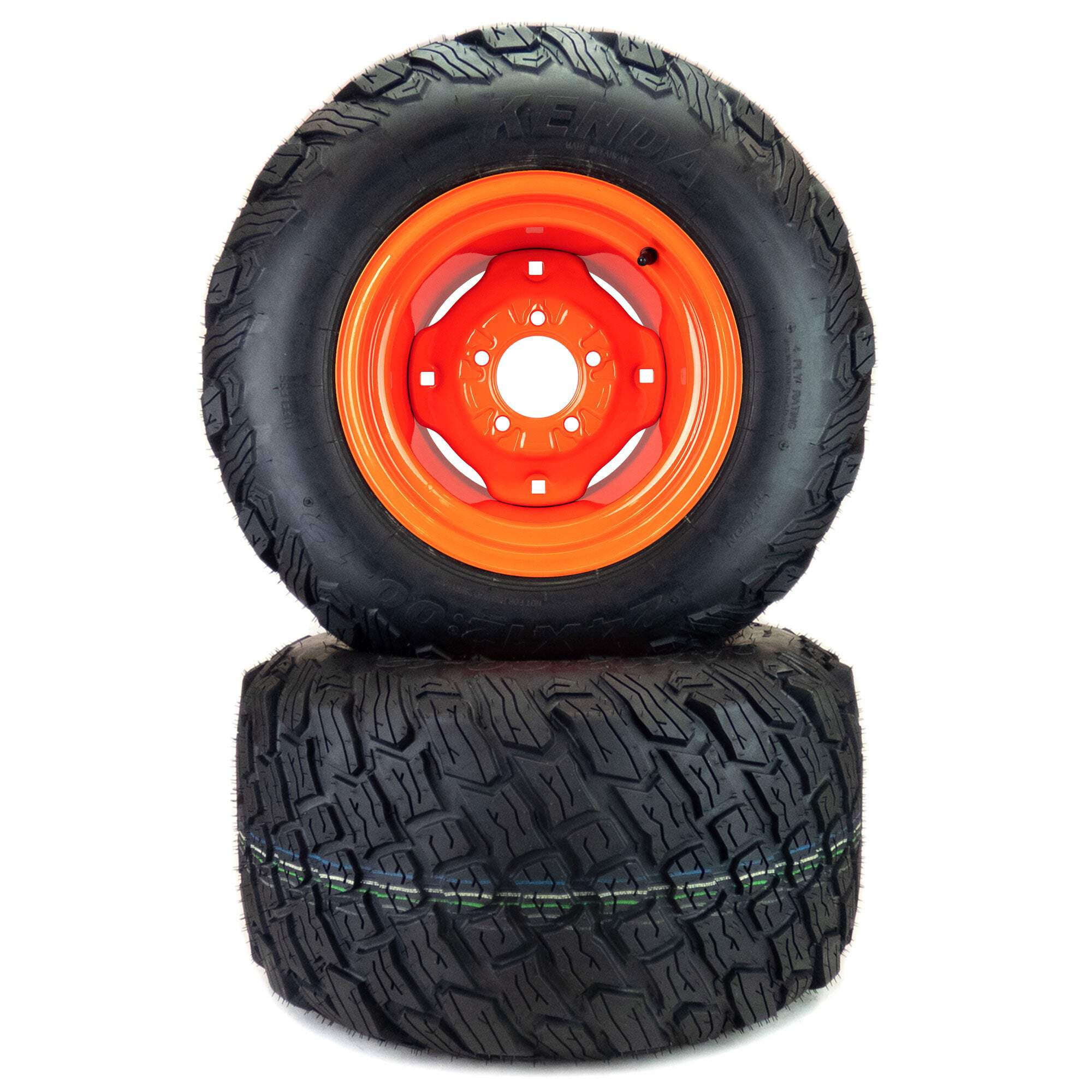(2) Reaper Turf Tire Assemblies 24x12.00-12 Fits Kubota BX Series K2511 ...