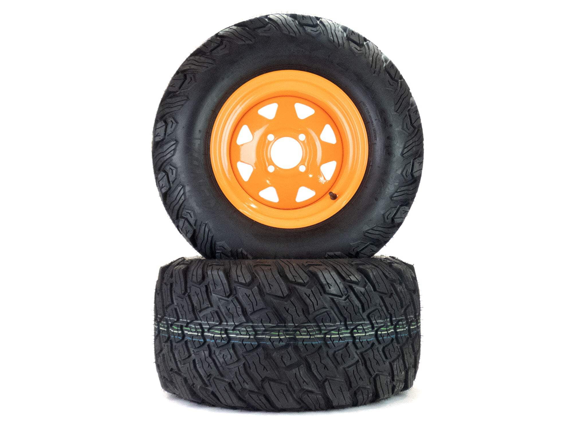 (2) Reaper Turf Tire Assemblies 24x12.00-12 Scag Patriot Tiger Cat II ...
