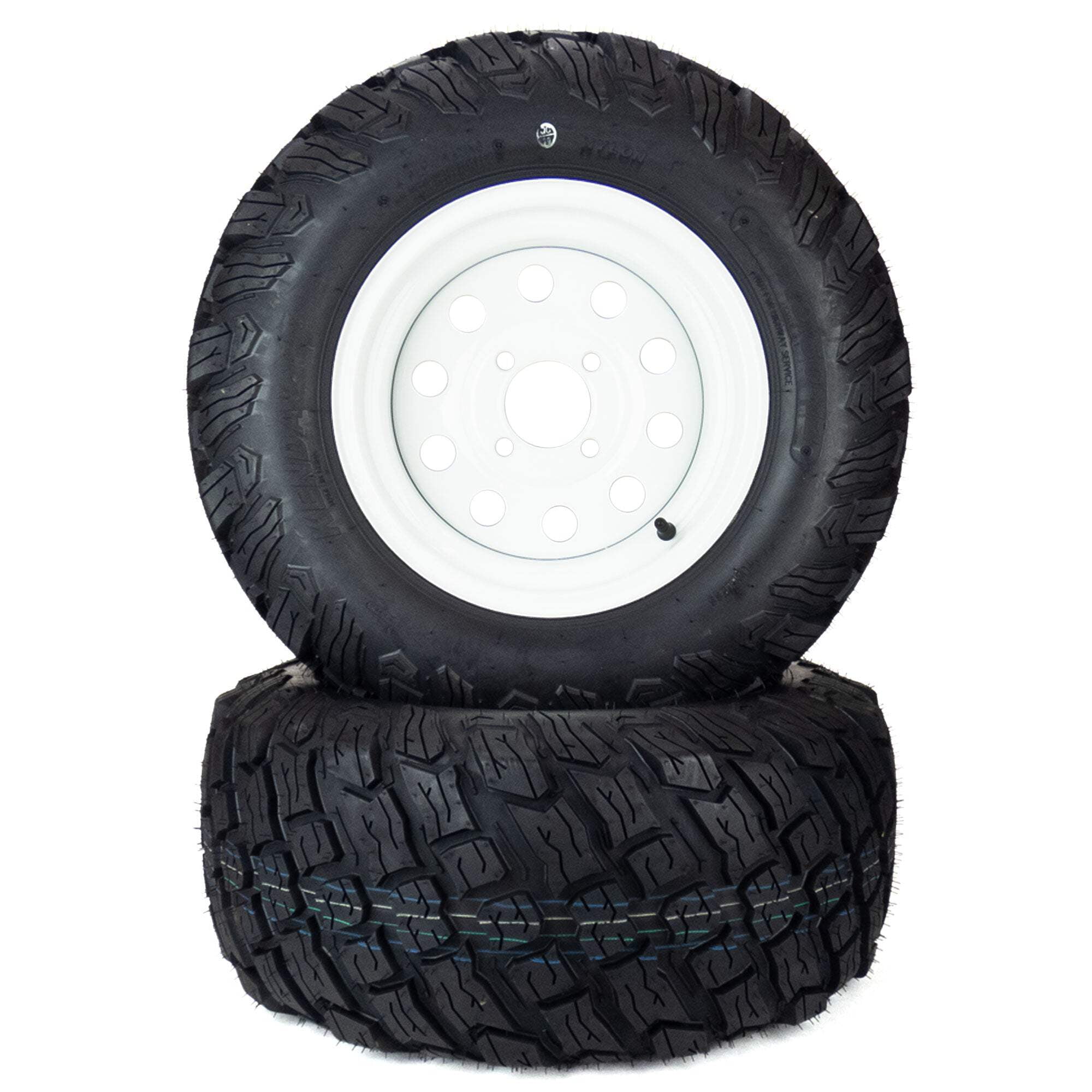 (2) Reaper Turf Tire Assemblies 24x9.50-12 Exmark Lazer Z HP 44" - 56 ...