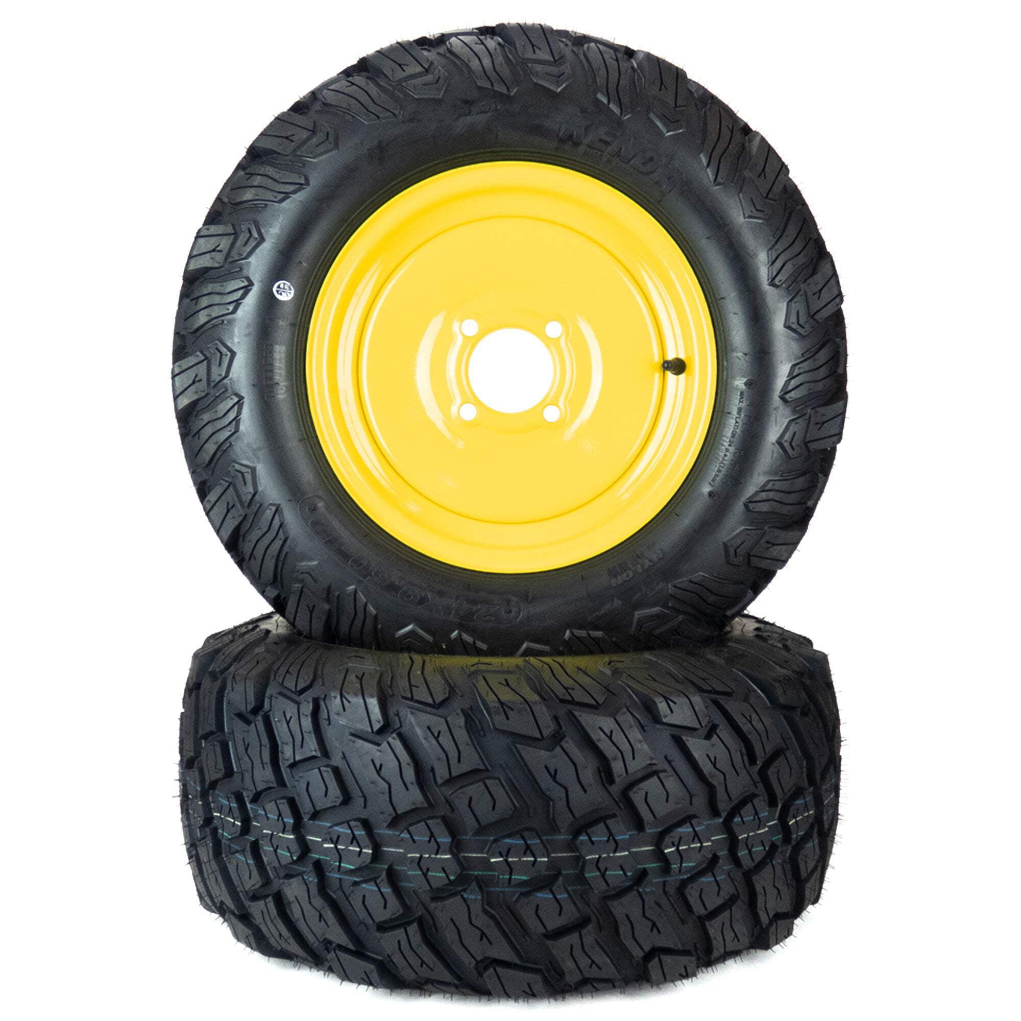 (2) Reaper Turf Tire Assemblies 24x9.50-12 Fits John Deere ZTrak Pro ...