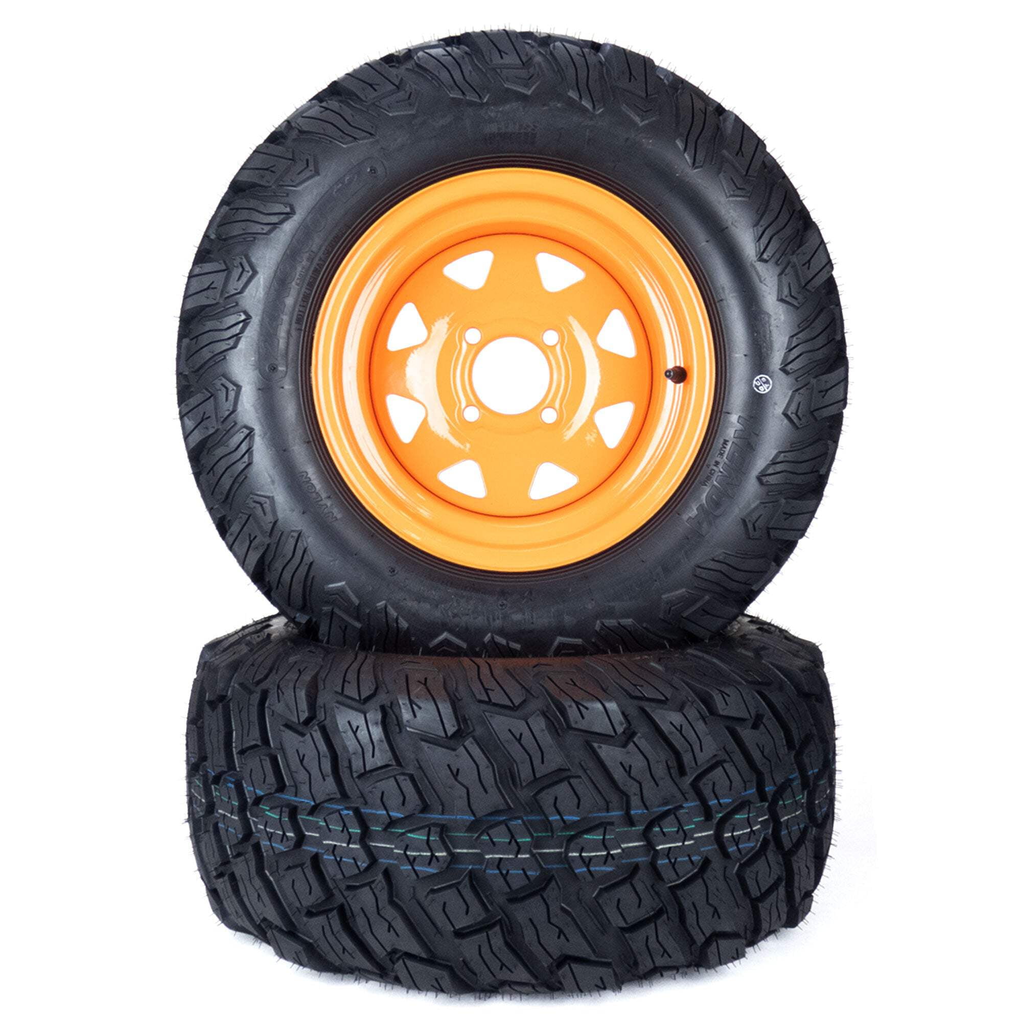 (2) Reaper Turf Tire Assemblies 24x9.50-12 Fits Scag Tiger Cat 48 ...