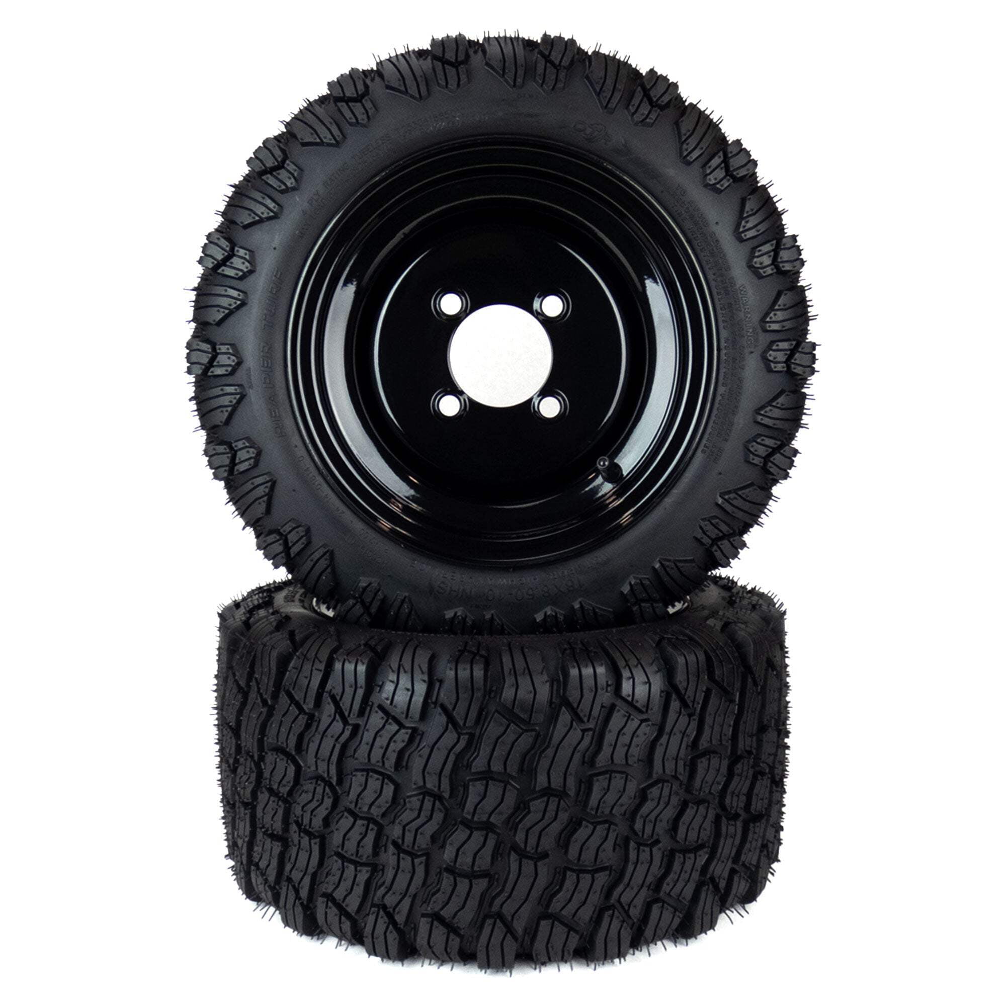 (2) Reaper Turf Tire Assm 18x8.50-10 Wright Stander Intensity 36" 42 ...