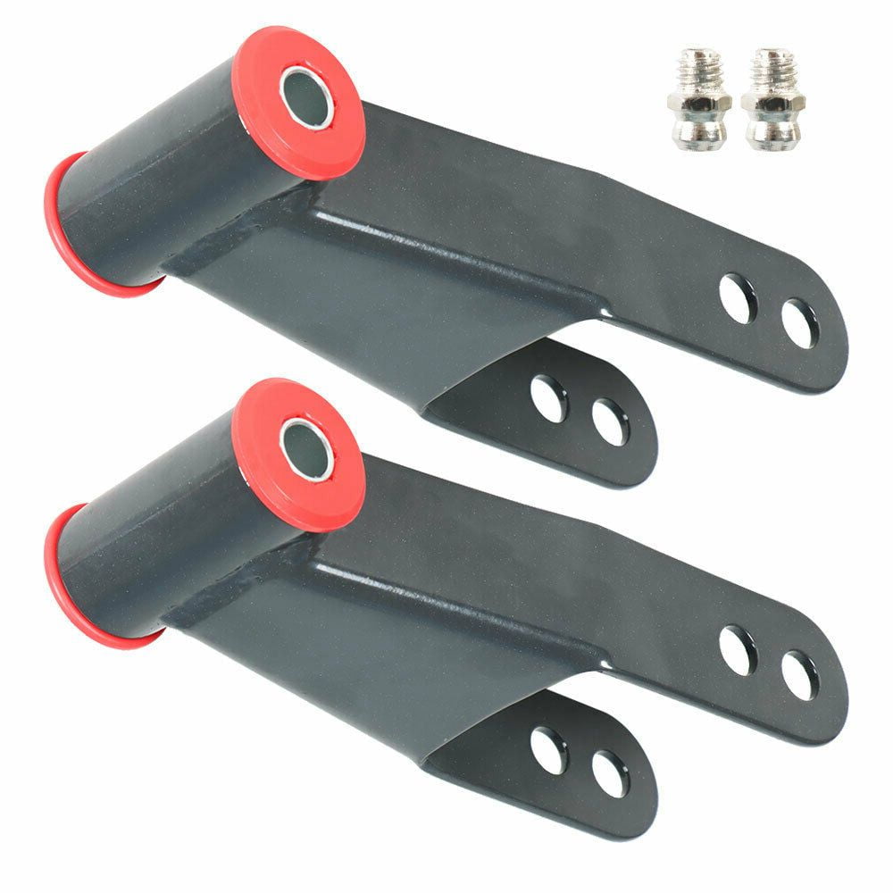 2" Rear Drop Lowering Shackles For Chevy Silverado 1500 2019 2020 2021 ...
