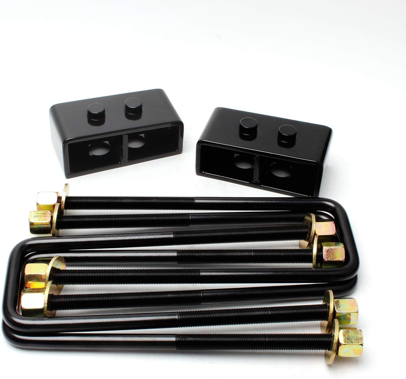 2'' Rear Leveling Kit Lift Kit Blocks with U Bolts Compatible for 2004 ...