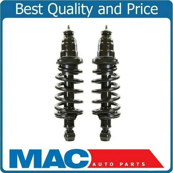 (2) Rear Vari Rate Coil Spring Strut Struts Mount Mounts For 03-11 ...