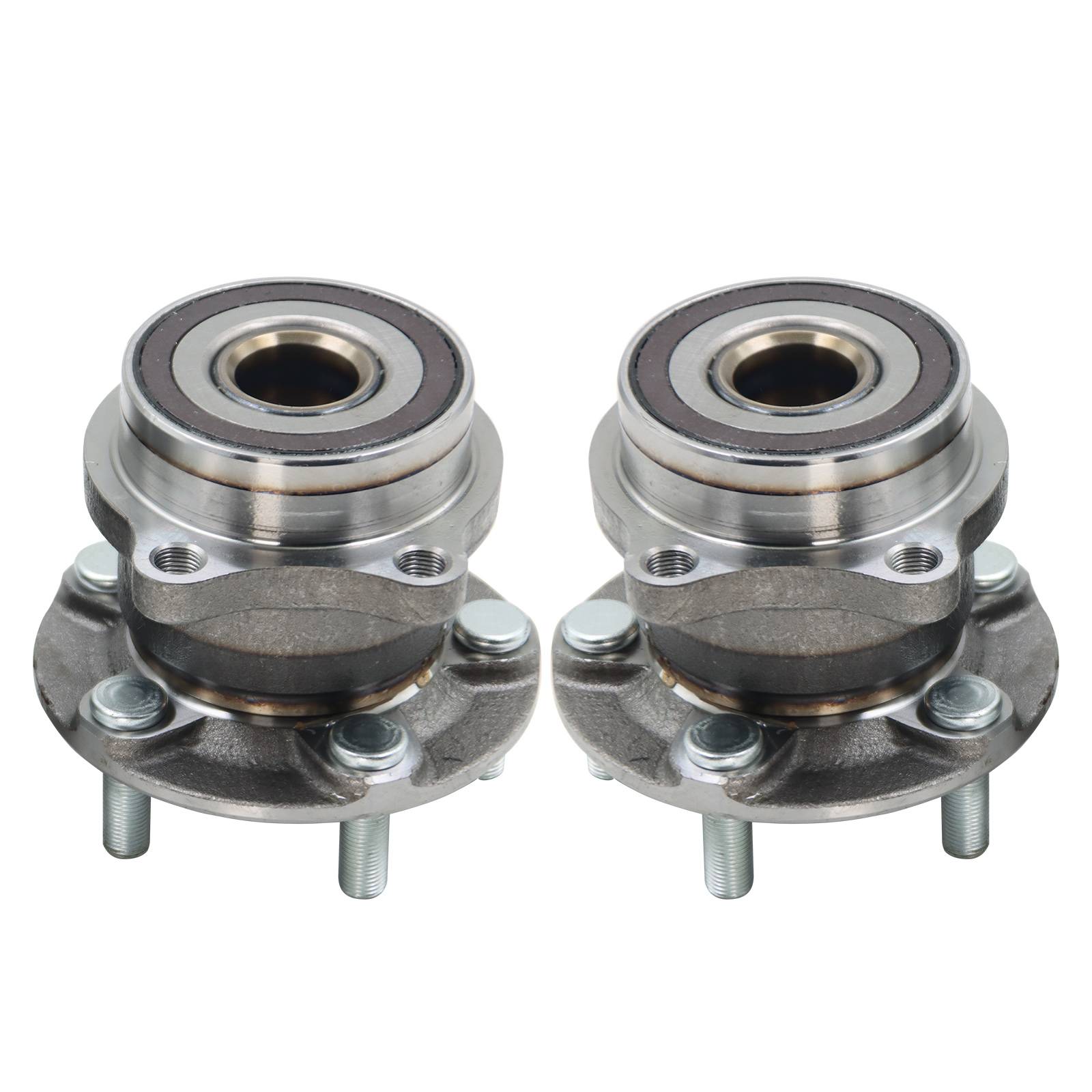 2 Rear Wheel Hub Bearings Assembly for 2008-2012 Subaru Impreza NO STI ...