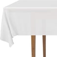 2 Rectangular Tablecloths, BPA-Free Plastic, 54 x 108 Inch, Disposable ...