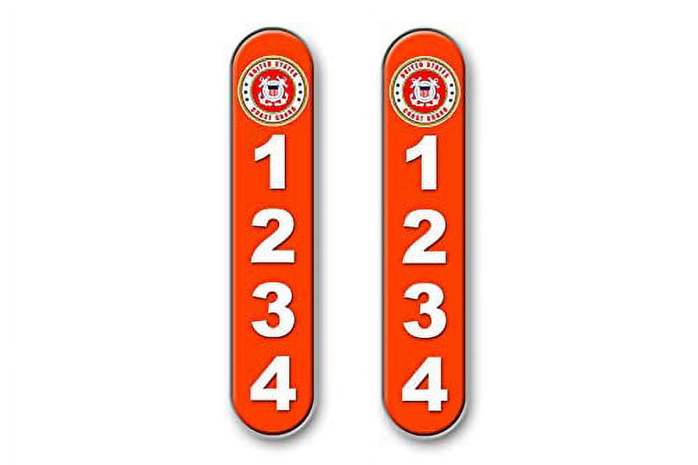 2 Reflective Vertical Mailbox Fancy Signs - Walmart.com