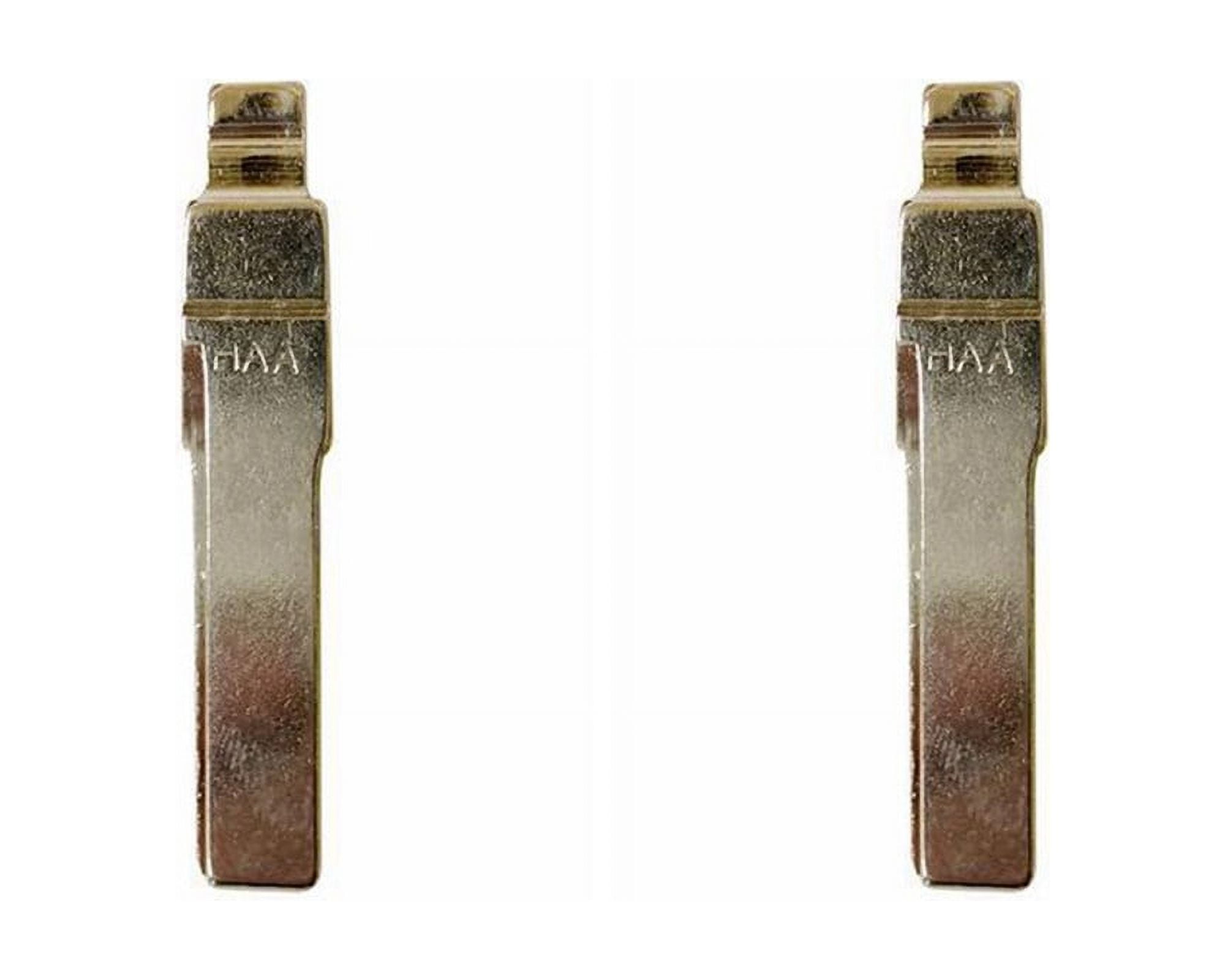 2 Remote Key Flip Uncut Fob Blade / Key Blank For VW Audi Seat Skoda ...