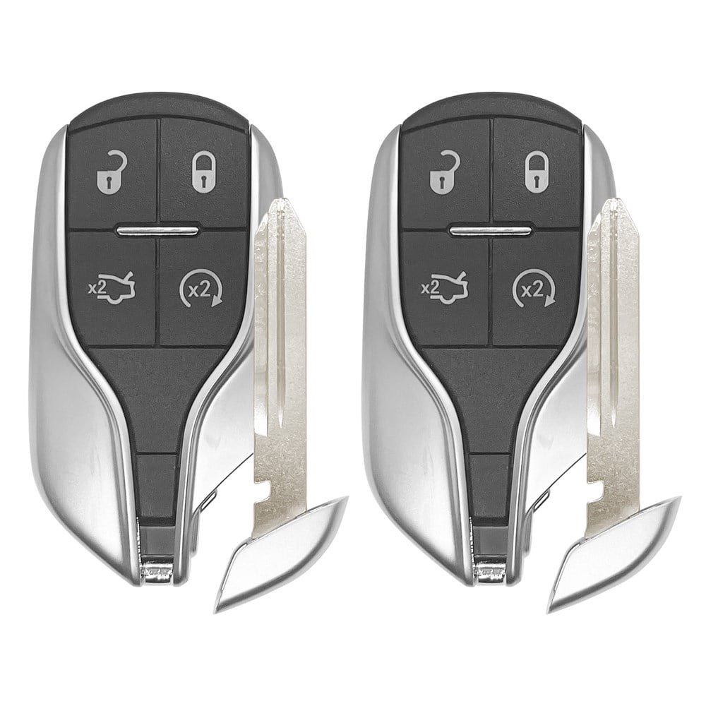 2 Remote Star For 2014 - 2017 Maserati Quattroporte Ghibli Smart Key ...