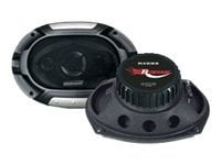 2) Renegade RX693 6x9" 300W Car Speakers + 2) QTW6X9 Angled 6x9 ...